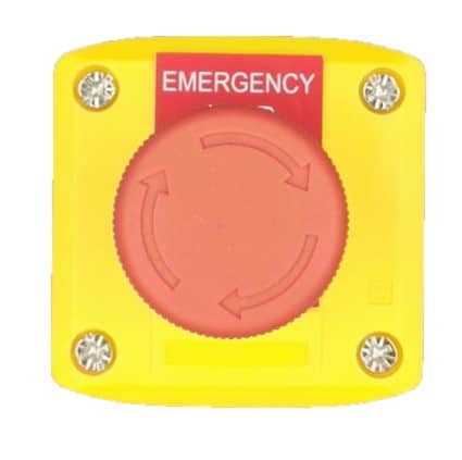 Emergency Stop Plastic Housing — National Arrow and Emergency