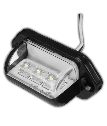 LED Signal Number Plate Lamps Pair — National Arrow and Emergency