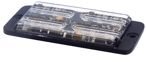 LED Double Row Warning Flasher - 12cm — National Arrow and Emergency